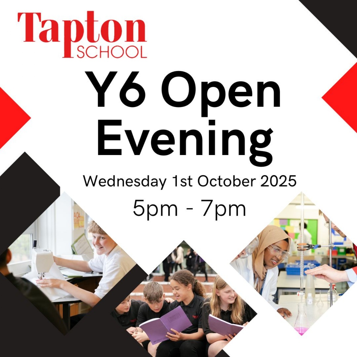 Tapton School - Year 6 Open Evening