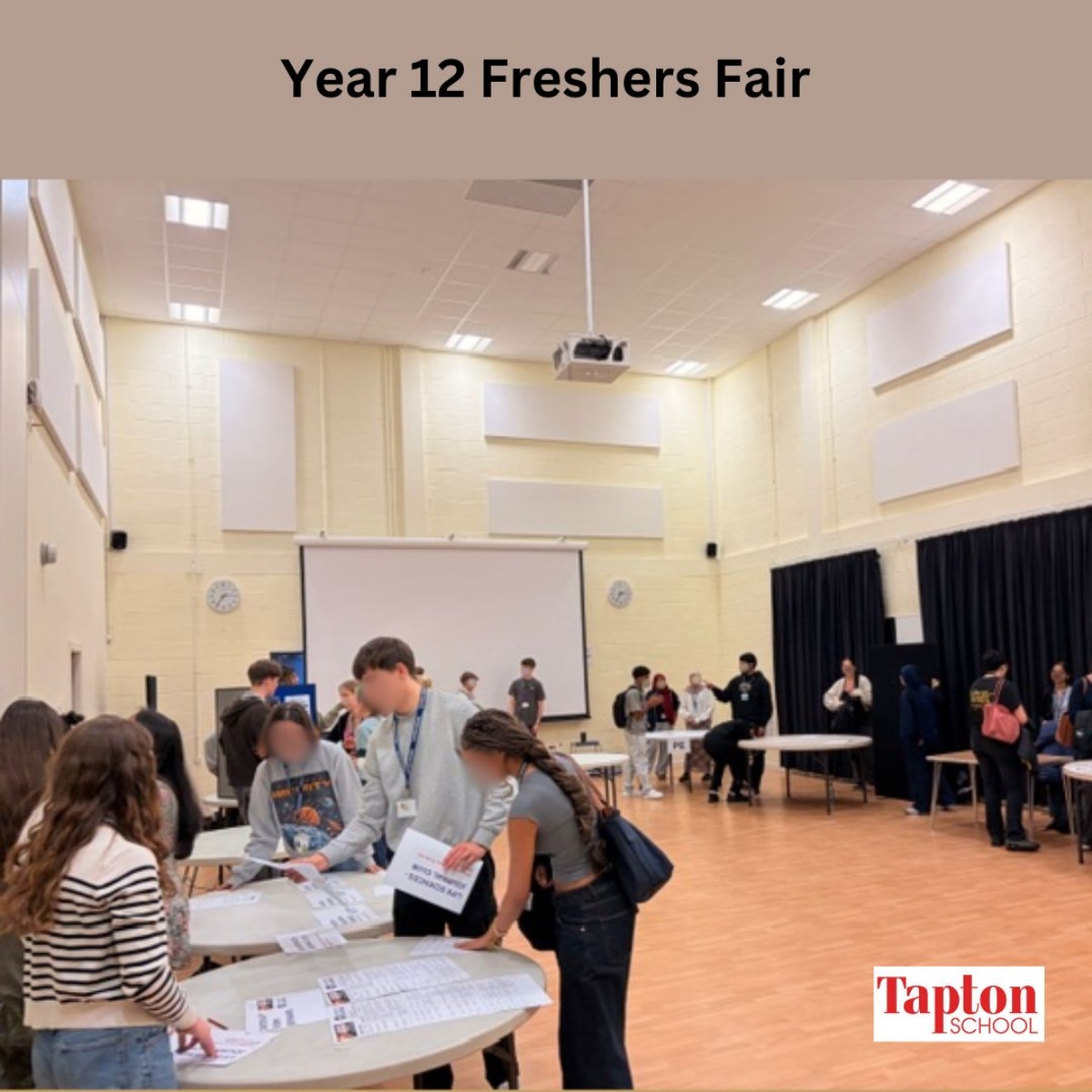 Tapton School - Year 12 Freshers Fair